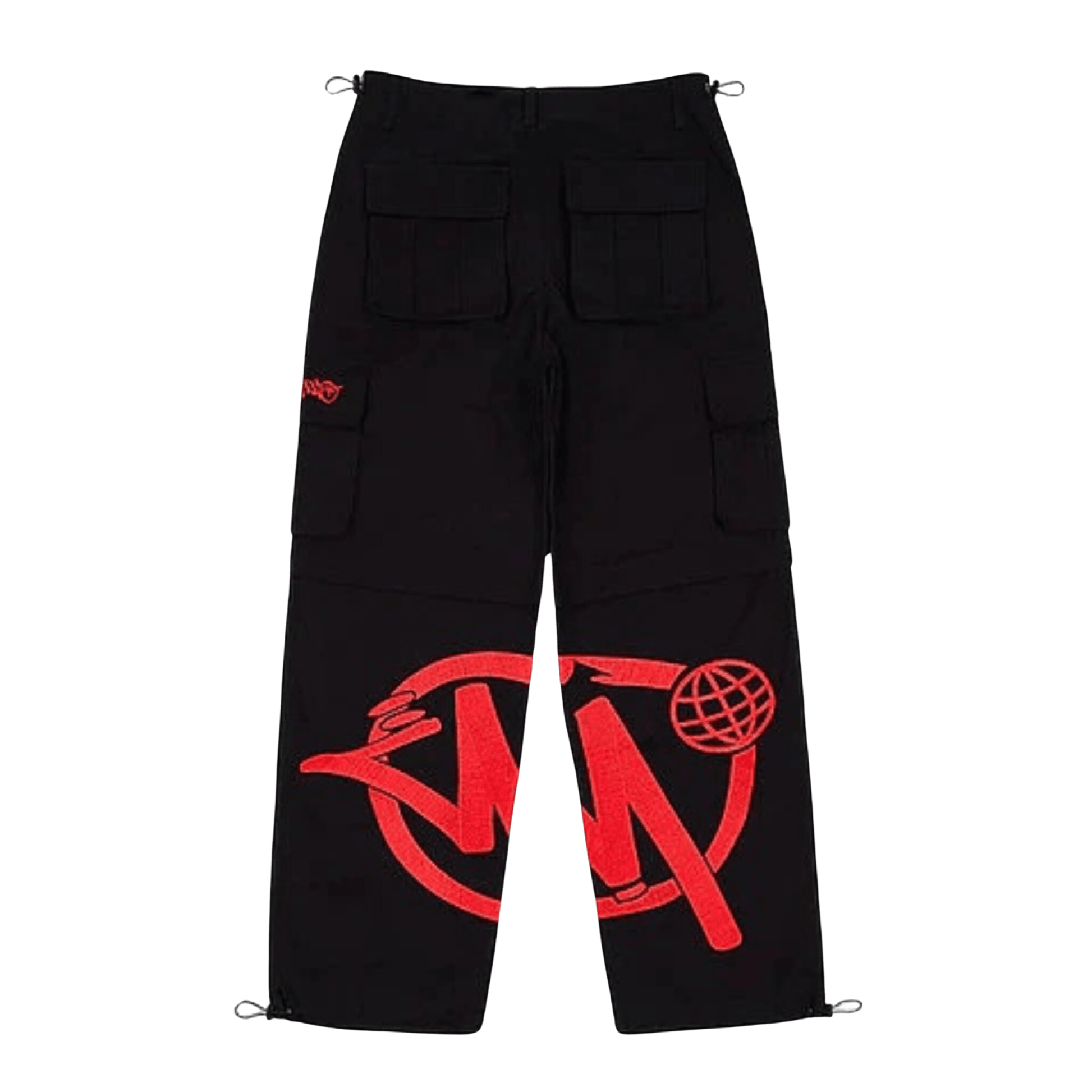Cargo M2 Noir et Rouge – Y2K Wearhouse