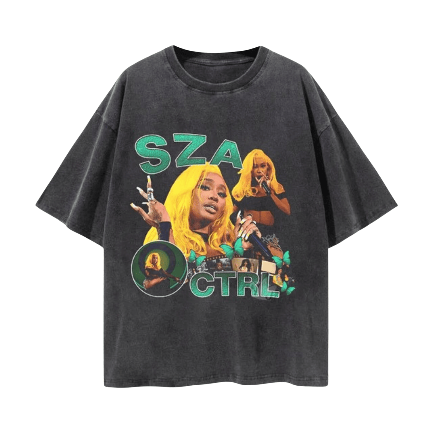 T-Shirt SZA - Expression Artistique et Style Moderne – Y2K Wearhouse