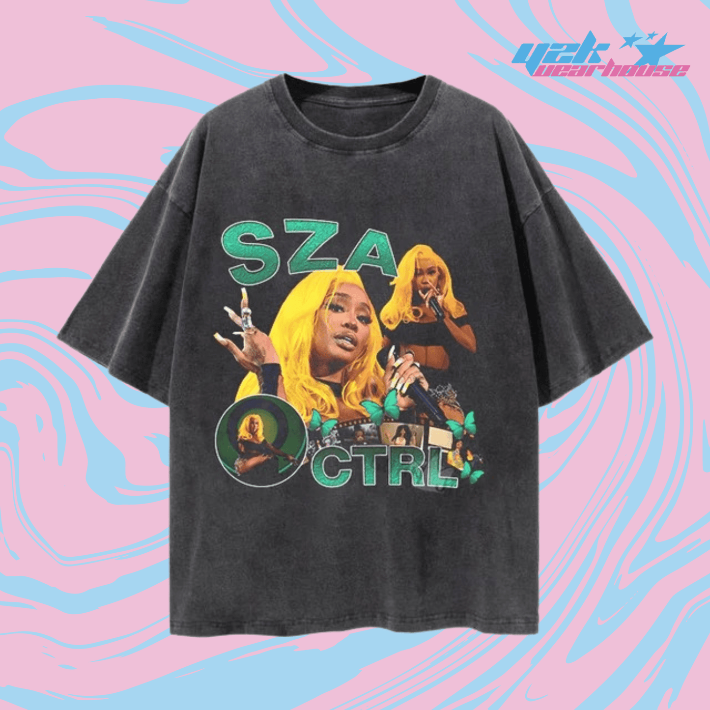 SZA T-Shirt - Artistic Expression and Modern Style – Y2K Wearhouse