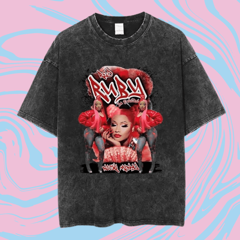 T-shirt Nicki Minaj "RUBY" - Y2K Wearhouse