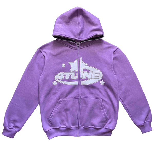 Full Zip 4Tune Violet - Y2K Wearhouse